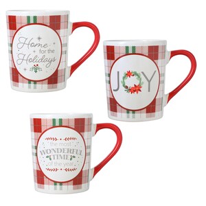 View Red and Green Plaid Christmas