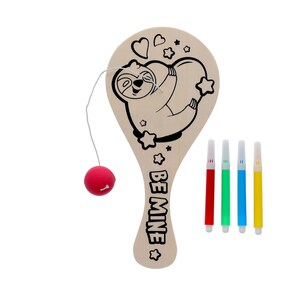 View DIY Valentine's Day-Themed Paddle Ball