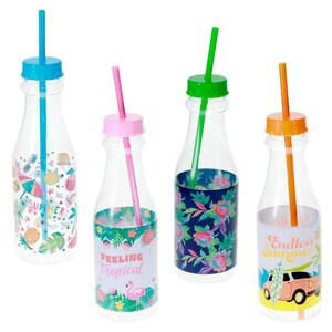 View Summer Themed Reusable Plastic Water