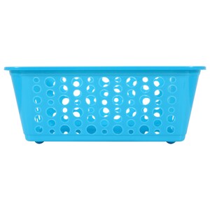 View Large Rectangular Slotted Plastic Storage