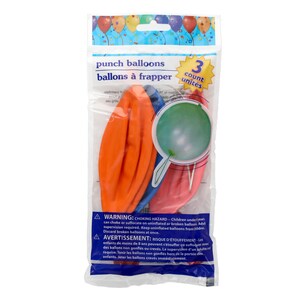 Latex Punch Balls | Dollar Tree