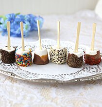 Chocolate-Covered Marshmallows Pops | Dollar Tree
