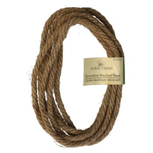 View Floral Garden Decorative Nautical Rope,