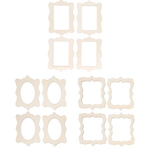 View Crafters Square Wood Frames, 4