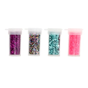 View Crafter's Square Glitter Shakers, 4-ct.