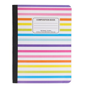 View Fashion Composition Notebook, 1 ct.