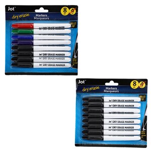 View Jot Dry Erase Markers, 8-ct.