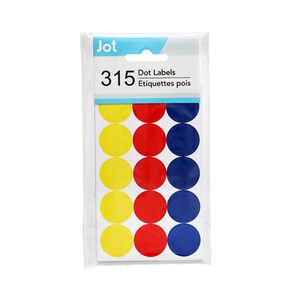 View Jot Color Coding Labels, 315-ct.
