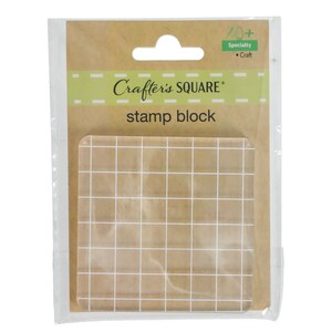 View Crafters Square Acrylic Stamp Block,