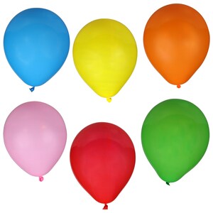 Bulk Colorful Latex Balloons, 25-ct. Bags | Dollar Tree