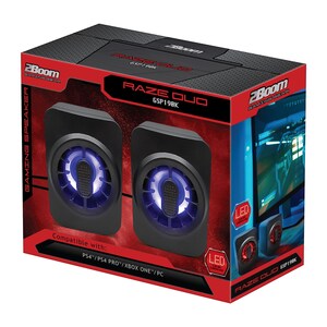 2Boom(TM) Raze Duo USB Gaming Speakers | Dollar Tree