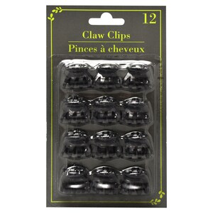 View Mini Claw Clips, 12-ct. Packs