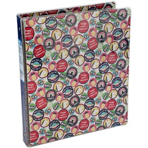 Jot 3-Ring Binders with Printed Vinyl Covers, 1 in. | Dollar Tree