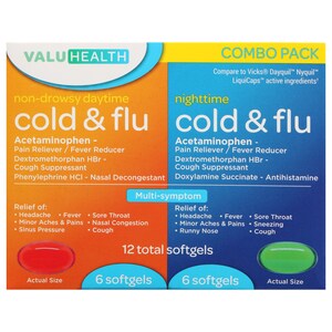View Valuhealth Multi-Symptom Daytime and Nighttime