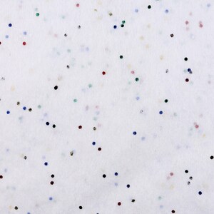 View Sequin Sparkle White Tissue Paper,