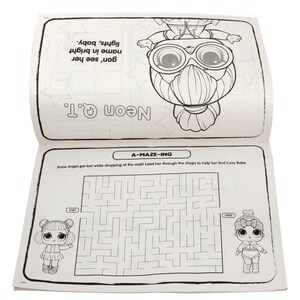 View Licensed Character Color and Activity