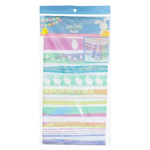 View Plastic Easter Table Covers, 54x108