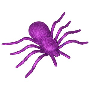 View Glittery Plastic Spiders