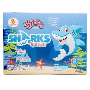 View Sharks Fruit Snacks, 8-ct. 4.8