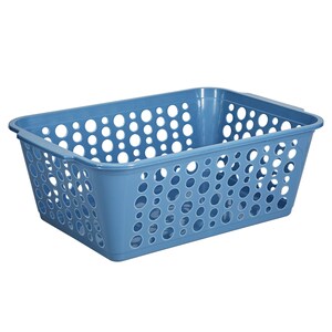 View Large Rectangular Slotted Baskets, 14.8x10x5.5