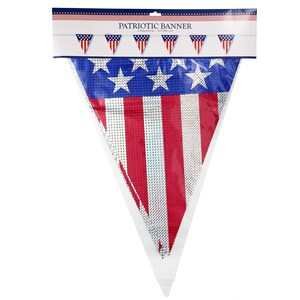 View Patriotic Foil Flag & Bunting