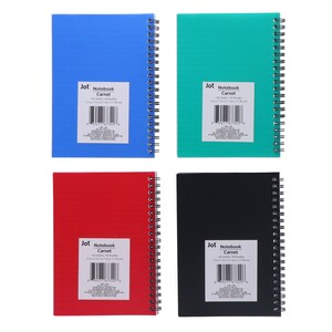 Bulk Jot Spiral-Bound Pocket Notebooks, 5x7 in. | Dollar Tree