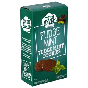 Bulk Oven Baked Fudge Mint Cookies, 9 oz. Boxes | Dollar Tree