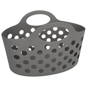 View Colorful Plastic Oval Carry Totes