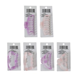 View Assorted Gradient Hair Claw Clips