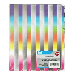 View Jot Letter Size File Folders