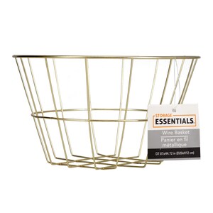 View Essentials Round Wire Baskets
