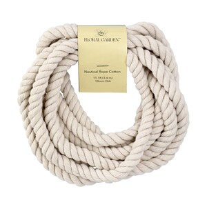 View Floral Garden Cotton Nautical Rope