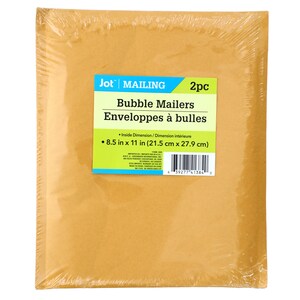 View Jot Bubble Mailers, 2-ct. Packs