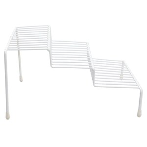 View Essentials White Wire Step Storage