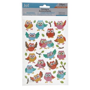 View Jot Assorted Pop-Up Foil Stickers