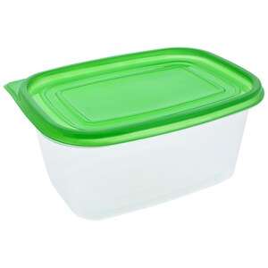 Sure Fresh Large Rectangular Storage Containers with Green Lids, 2-ct ...
