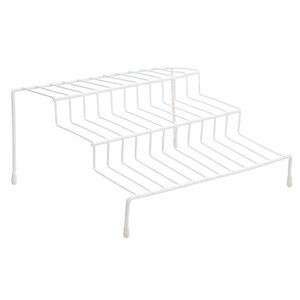 View Essentials White Wire Step Storage