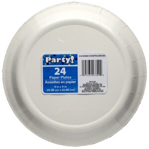View Paper Lunch Plates - Purple,