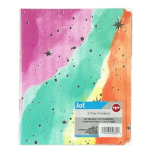 View Jot Letter Size File Folders