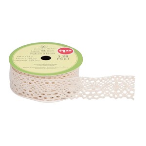 View Floral Garden Lace Ribbon, 3.28
