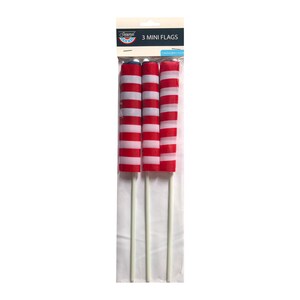 Mini American Flags, 3-pc Pack. | Dollar Tree