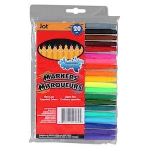 View Jot Washable Fineline Markers, 20-ct.