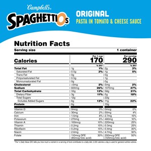 View Campbell’s SpaghettiOs Original Pasta, 15.8
