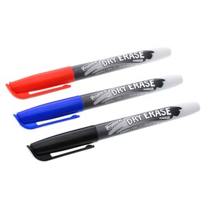View Promarx Washable Dry-Erase Markers, 3-ct.