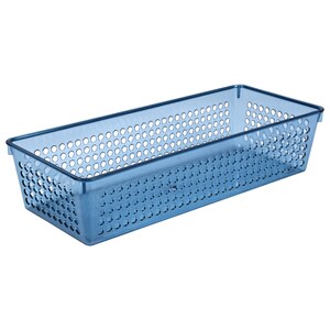 View Slim Plastic Drawer Organization Baskets