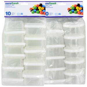 View Surefresh Mini Storage Containers with