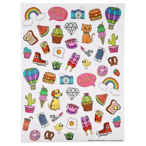 View Jot Glitter Stickers, 50-ct. Packs