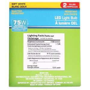 View LED Soft White Light Bulb,