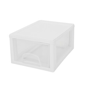 View Plastic Stackable Drawers, 12.9x8.8x6 in.