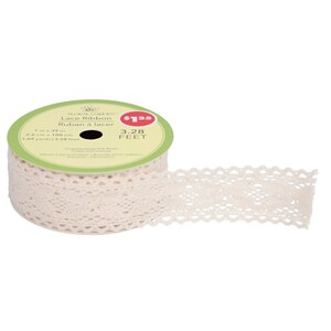 View Floral Garden Lace Ribbon, 3.28